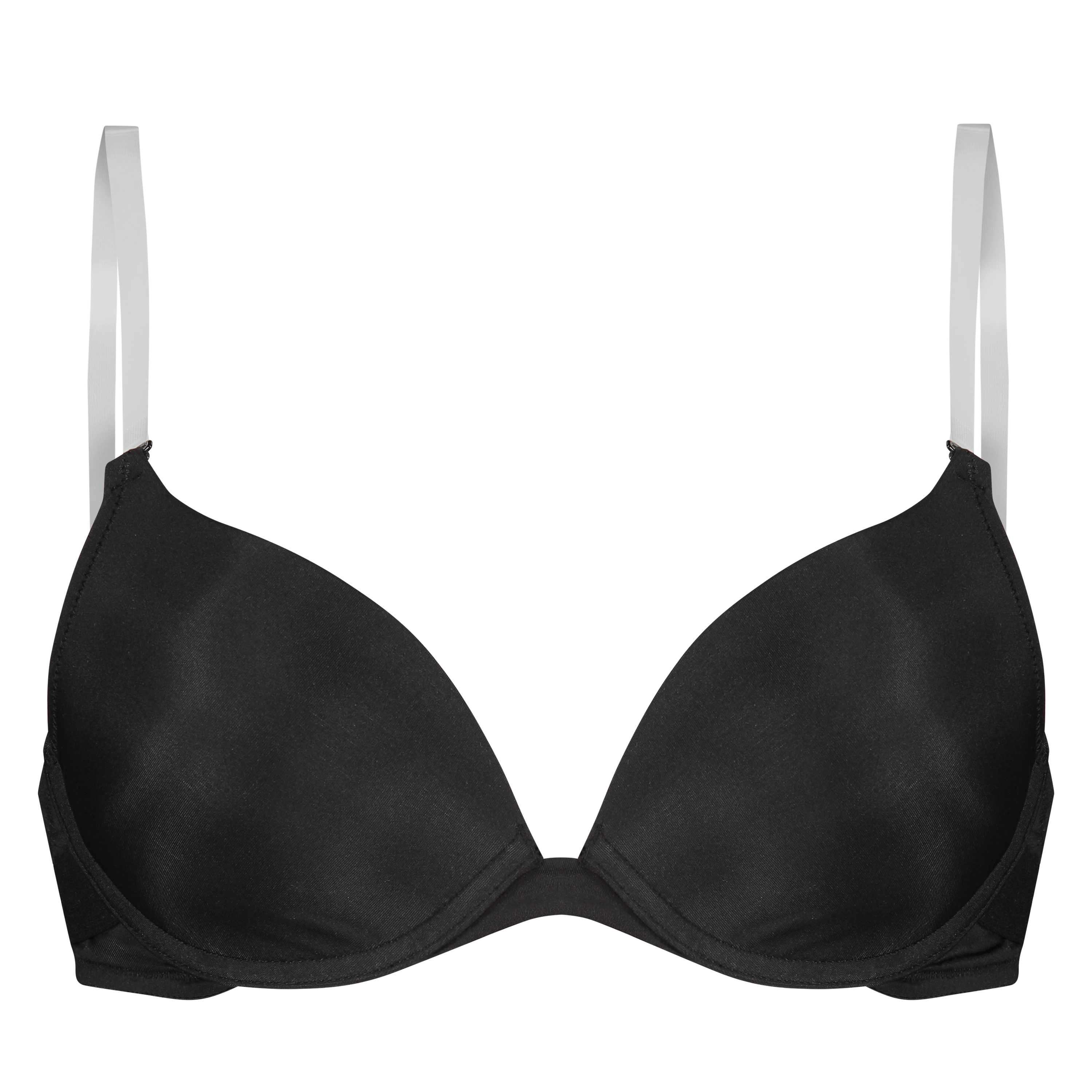 Vorgeformter Push-up-Bügel-BH Transparent Back strapless - Push-up BHs ...