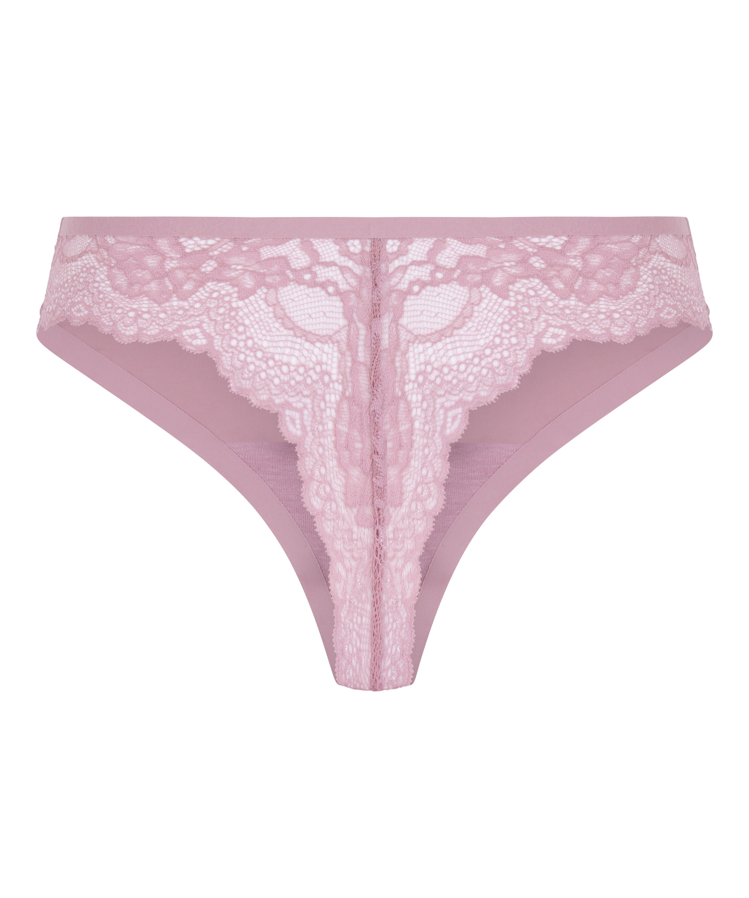 Invisible String Lace Back - Rosa - Strings & Boxerstrings - Hunkemöller