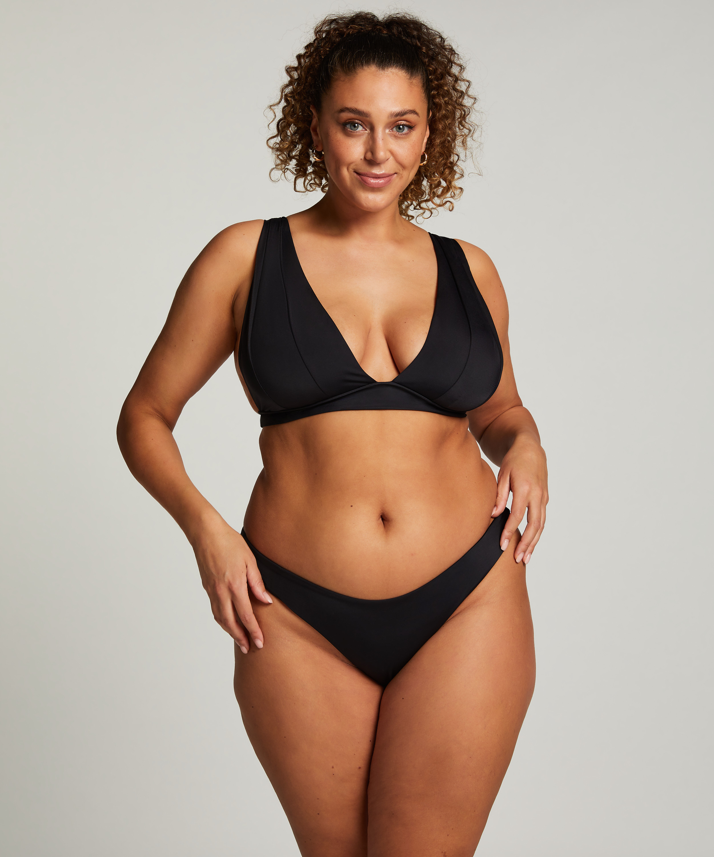 Bikini Slip mit hohem Beinausschnitt Luxe - Alle Bikini Hosen - Hunkemöller